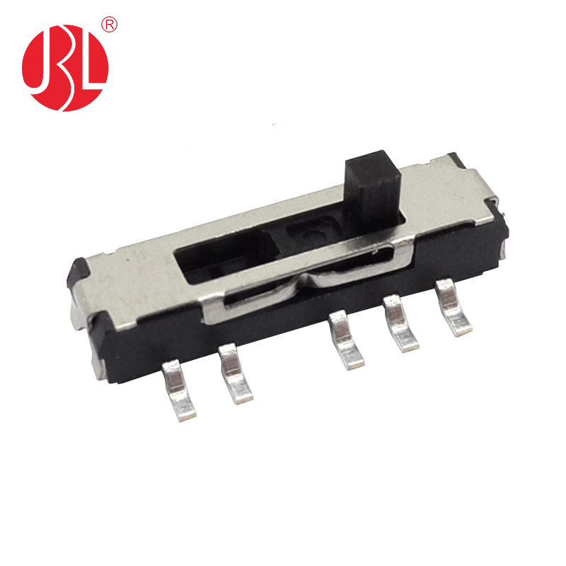 MS-24D20 vertical SMT 2P4T mini slide switch - Jinbeili