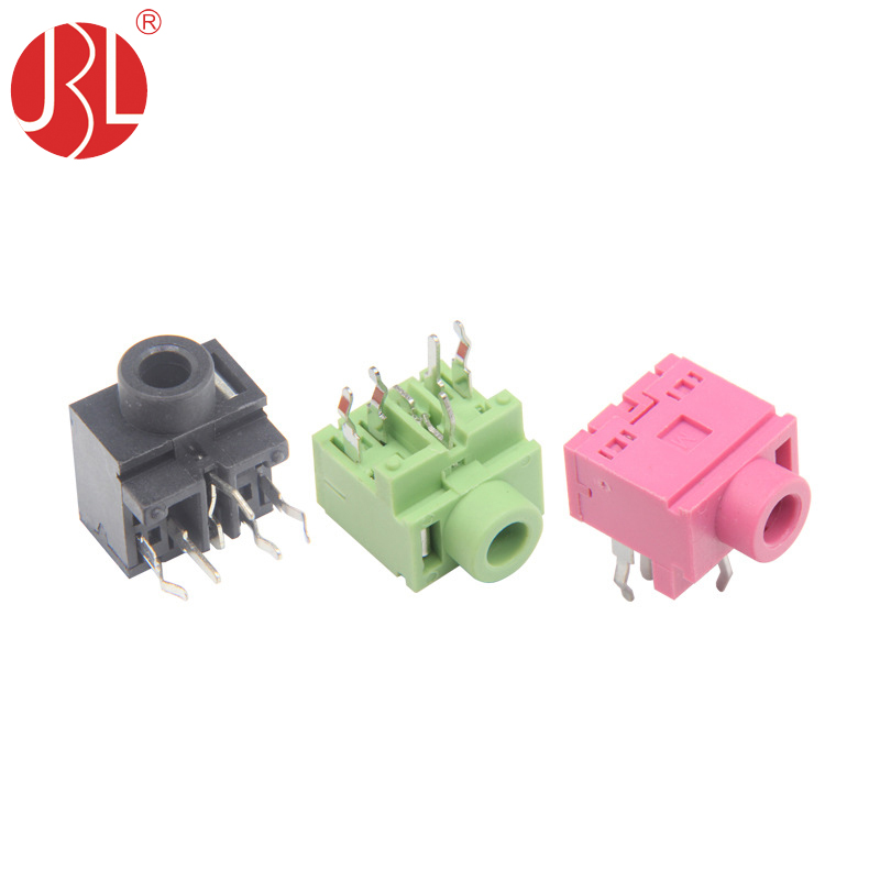 PJ-317 3.5mm DIP right angle audio jack - Jinbeili