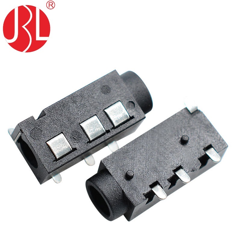 PJ-320D 3.5mm SMT right angle audio jack SJ2-357X-SMT Series - Jinbeili