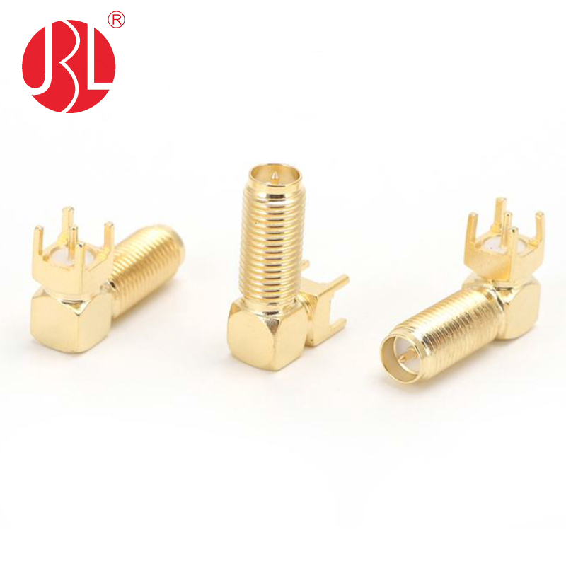 SMA-JWE-320C-H13X20 PCB Mount RPSMA Jack Right Angle - Jinbeili
