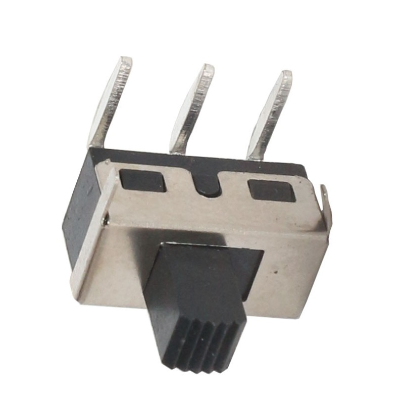 SS-12D11 SPDT Slide switch Right angle through hole 01 - Jinbeili