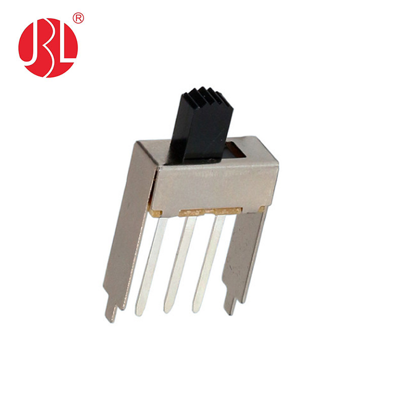 SS-12F25 vertical through hole 1P2T slide switch - Jinbeili