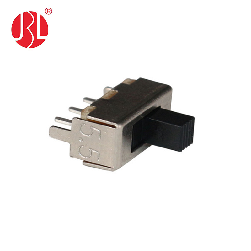 SS-12F45 vertical through hole 1P2T slide switch - Jinbeili