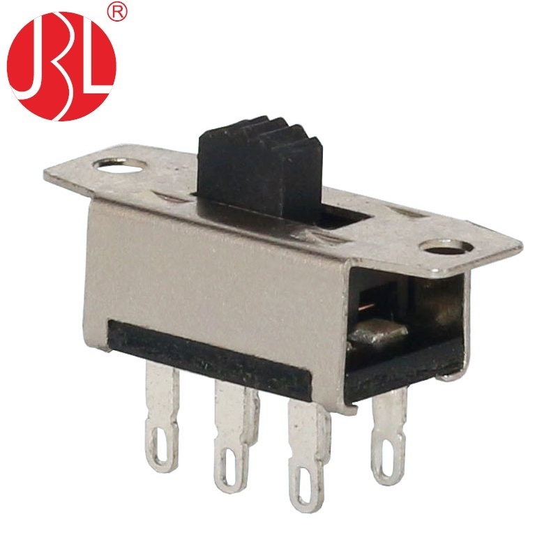 SS-22G08 DPDT Slide switch panel mount vertical DIP type 01 - Jinbeili